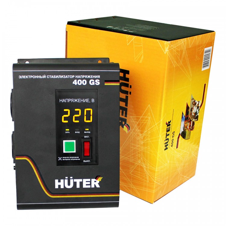Стабилизатор напряжения HUTER 400GS по цене 7 190 руб. в фирменном ...